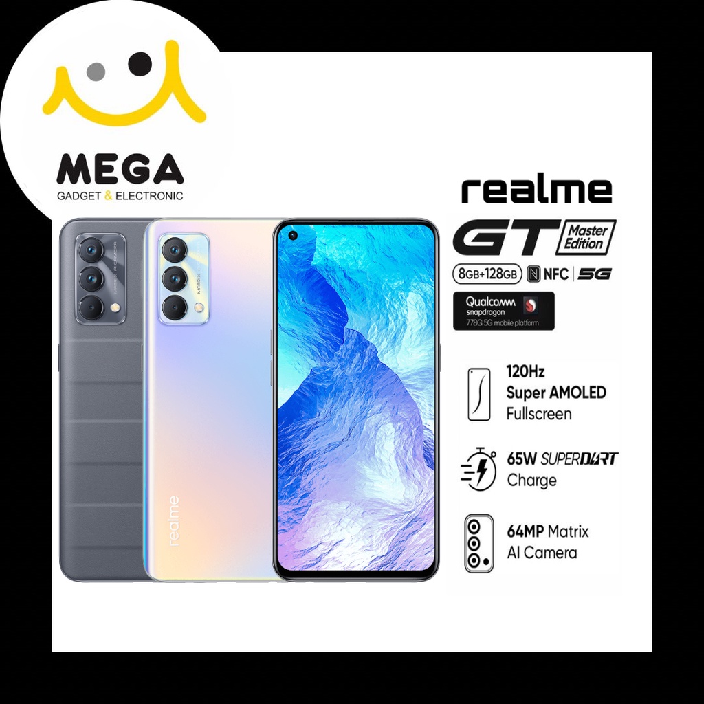 Jual Realme GT Master Edition 5G 8GB + 128GB Garansi Resmi Realme ...