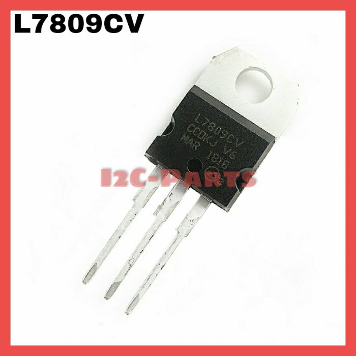Jual L7809CV IC Voltage L7809 7809 TO-220 Positive Regulator 9 Volt | Shopee Indonesia