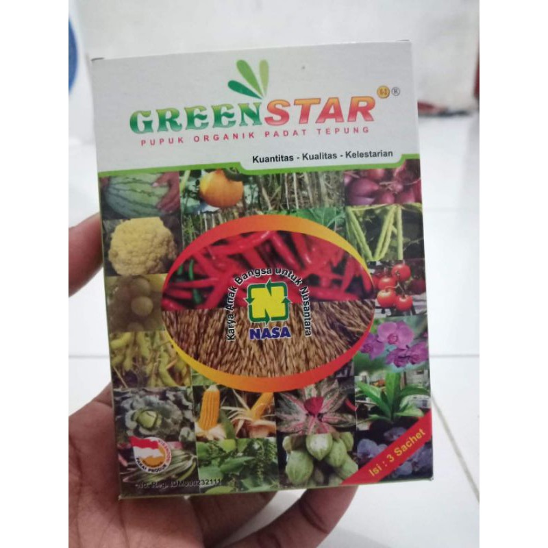 Jual Pupuk GREEN STAR NASA original bisa bayar ditempat | Shopee Indonesia