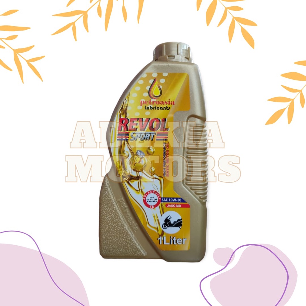 Jual Oli matic/Oli motor matic PETRO REVOL SPORT SAE 10W-30/JASO MB ...