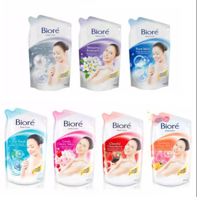 Jual Biore Body Foam 450 ml | Shopee Indonesia