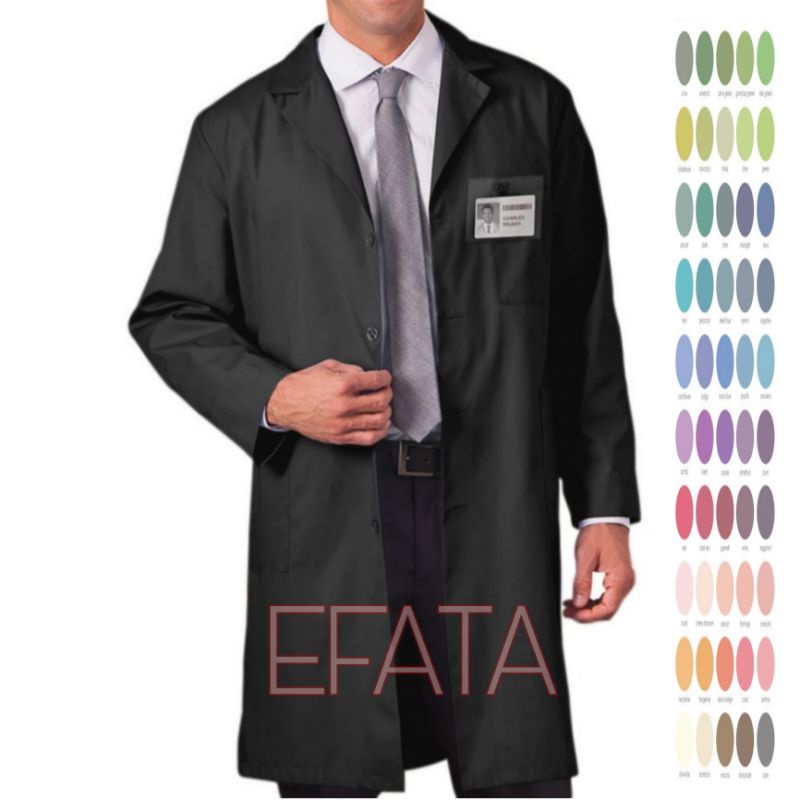 Jual JAS LAB WARNA / JAS LABORATORIUM UNISEX EFATA 4 | Shopee Indonesia