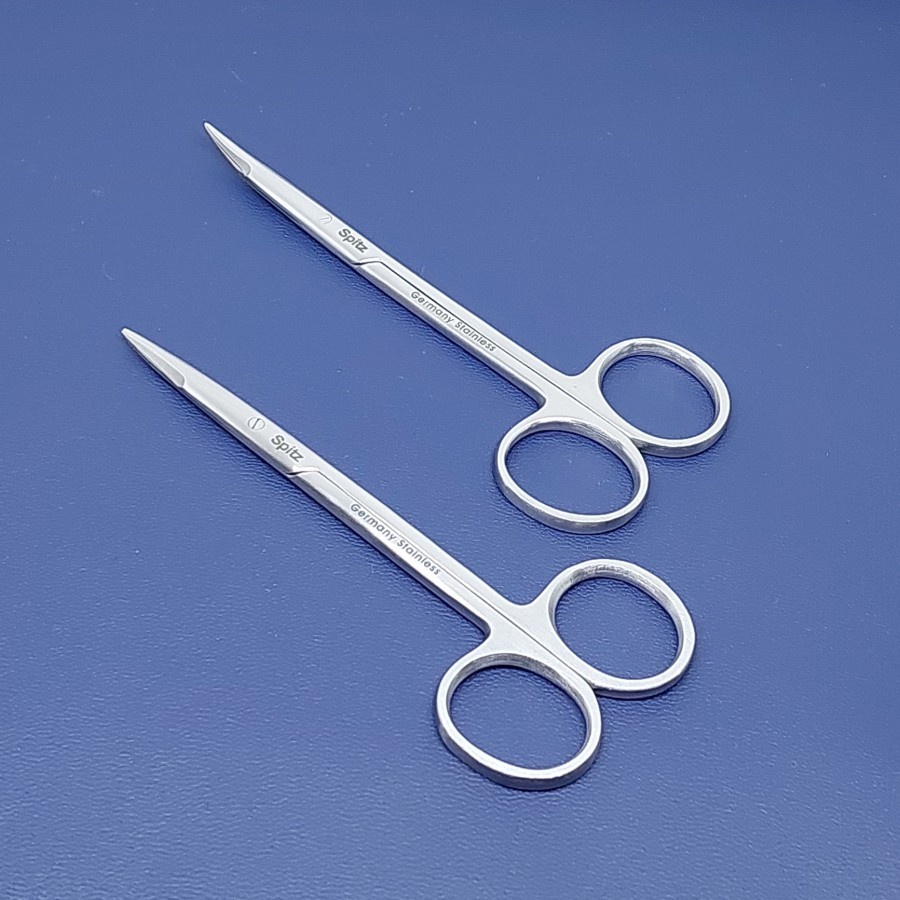 Jual Alat Medis Gunting operasi Steven Dissecting scissor 11,5 cm|Spitz ...