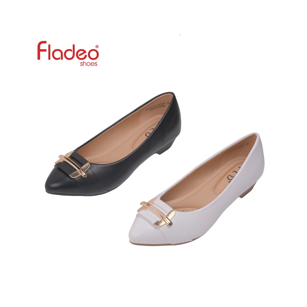 Jual Fladeo D22/LDFH639-1BG/Sepatu Hak Rendal ballerina Wanita [ Low ...