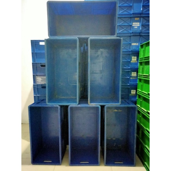 Jual bak plastik bekas bak contener plastik bak ikan cupang 6656 ...