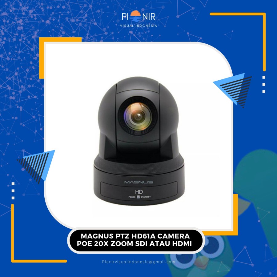 Jual Magnus PTZ HD61A Camera POE 20x Zoom SDI/HDMI - CMOS SONY Sensor ...