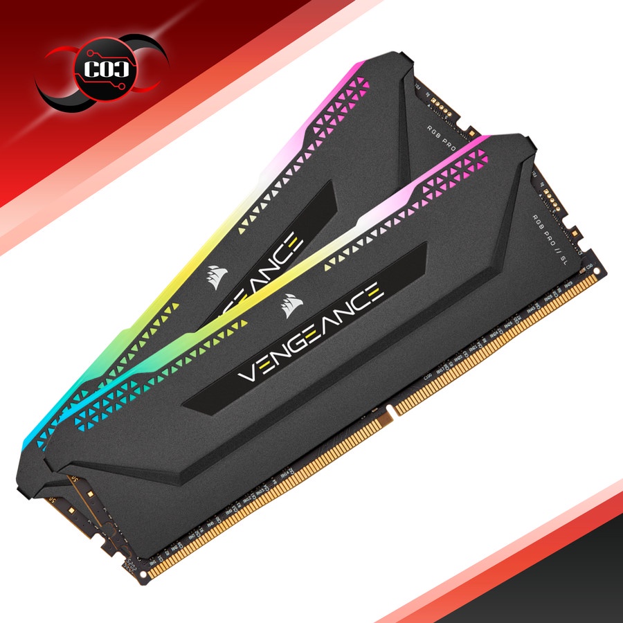 Jual Corsair DDR4 Vengeance RGB Pro SL PC25600 3200 Mhz 16GB (2X8GB ...