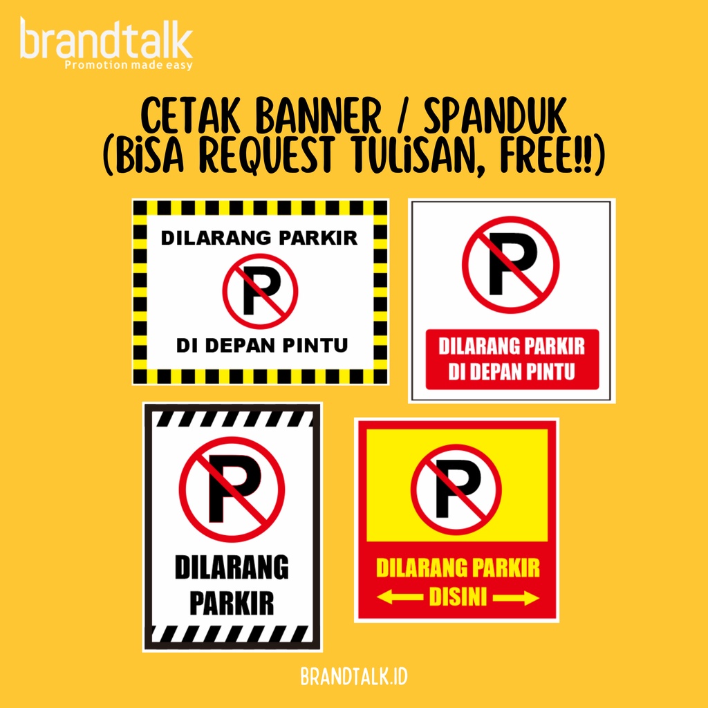 Jual Cetak MMT / Banner / Spanduk - Dilarang Parkir -Bisa Request ... Jual Cetak MMT / Banner / Spanduk - Dilarang Parkir -Bisa Request ...