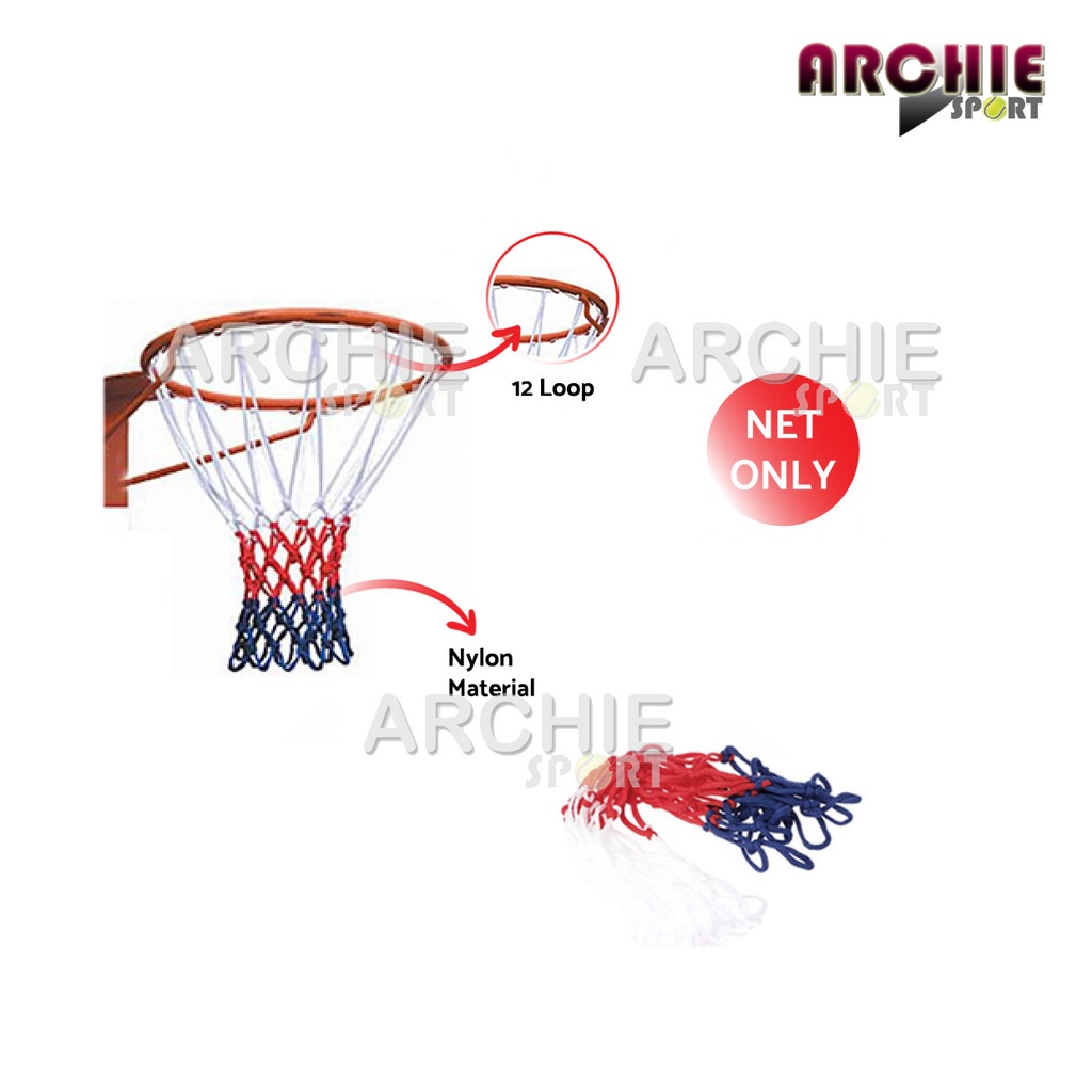 Jual Jaring Net Ring Basket Ball Bounce 12 Loops | Shopee Indonesia
