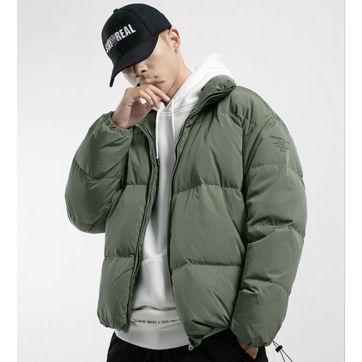 Jual jaket puffer musim dingin jaket winter harajuku jaket gelembung ...