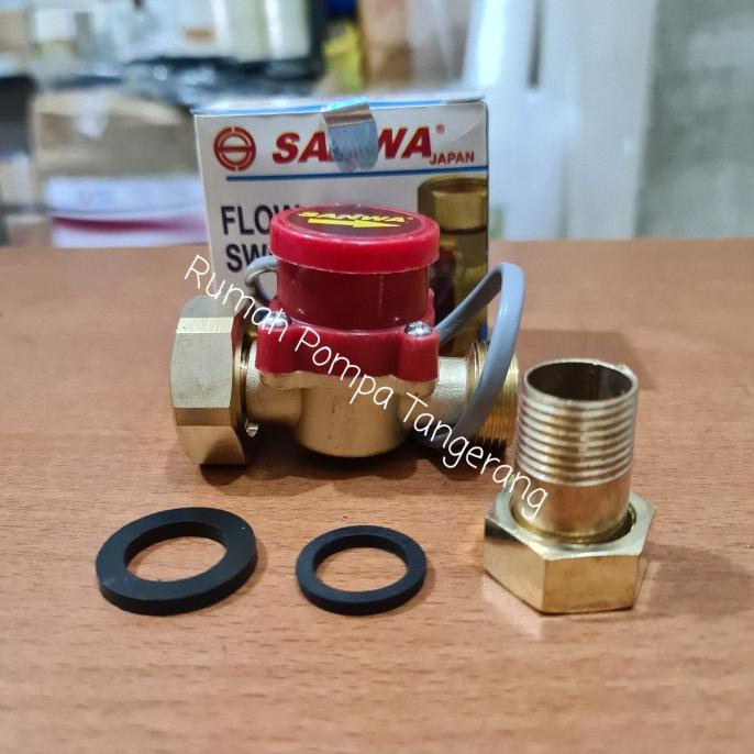 Jual Otomatis pompa air dorong booster water flow switch SANWA. | Shopee Indonesia