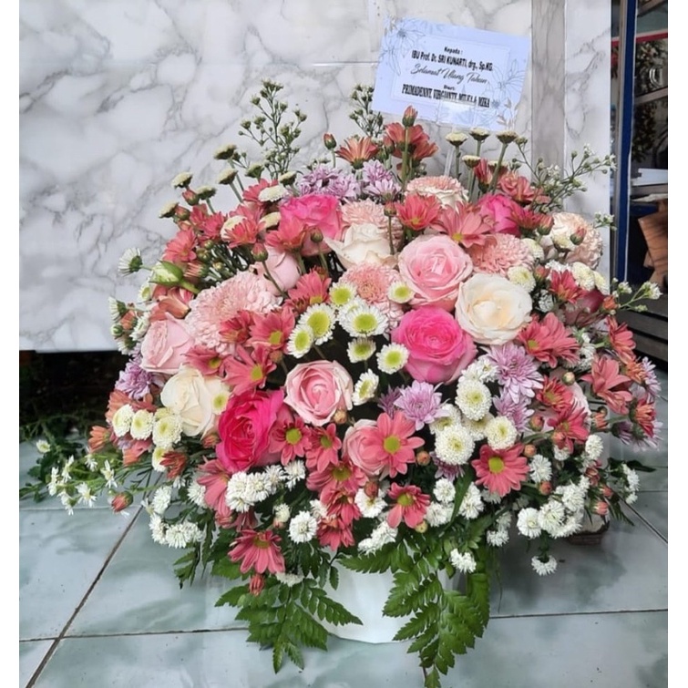 Jual Bunga Meja Segar | Bunga Meja Murah | Bunga Meja Grand Opening | Bunga Anniversary ...