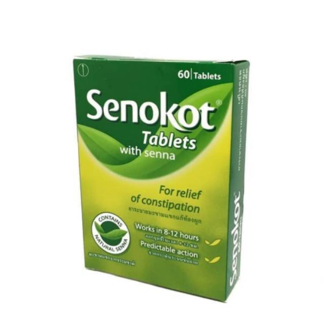 Jual Senokot Tablets with Senna 60 Tablets Obat Sembelit | Shopee Indonesia