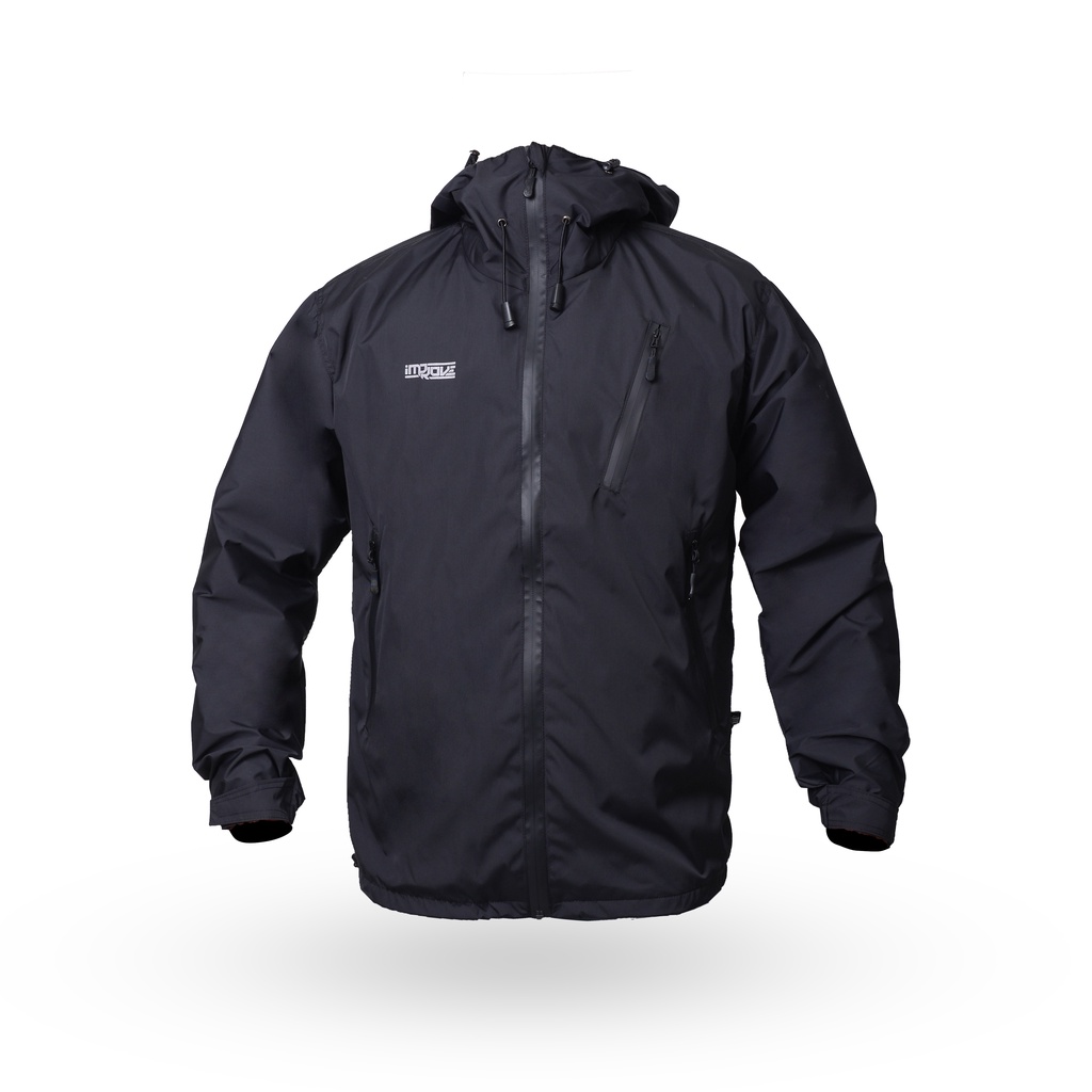 Jual Jaket Gunung Pria Waterproof Anti Air Taslan Jaket Outdoor Hiking ...