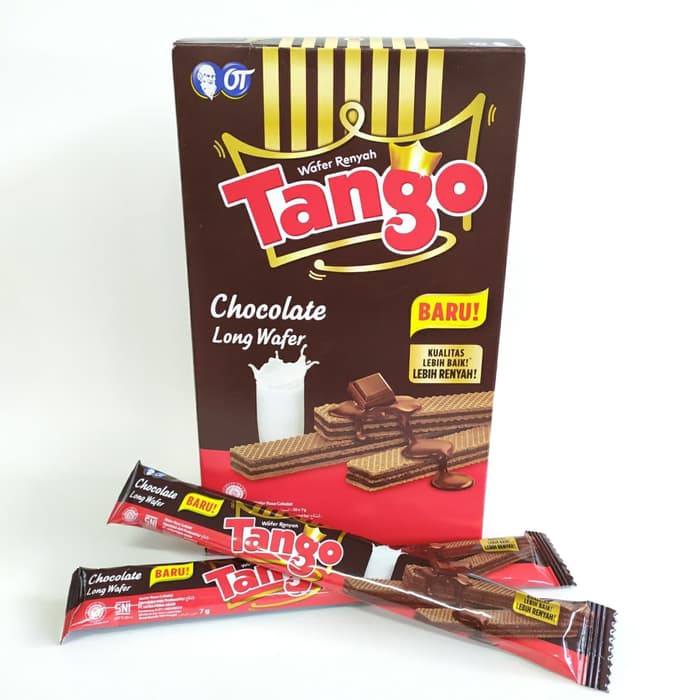 Jual Wafer Tango Coklat 7gr (1 box isi 20 pcs) | Shopee Indonesia