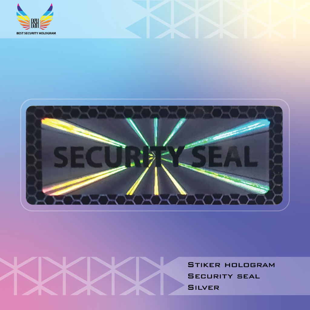 Jual Stiker hologram pecah telur 'security seal' / stiker segel makanan ...