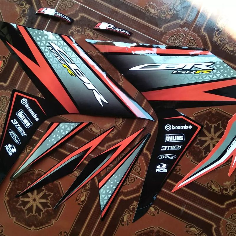 Jual Striping decal CBR 150 R facelifr model original custom | Shopee ...