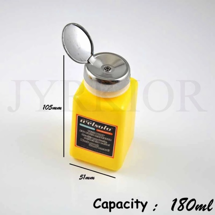 Jual botol alcohol dan thinner 200ml welsolo | Shopee Indonesia