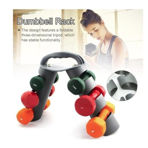 Jual Berkualitas Original BodyRip Portable Dumbbell Rack/Rak Dumbel ...