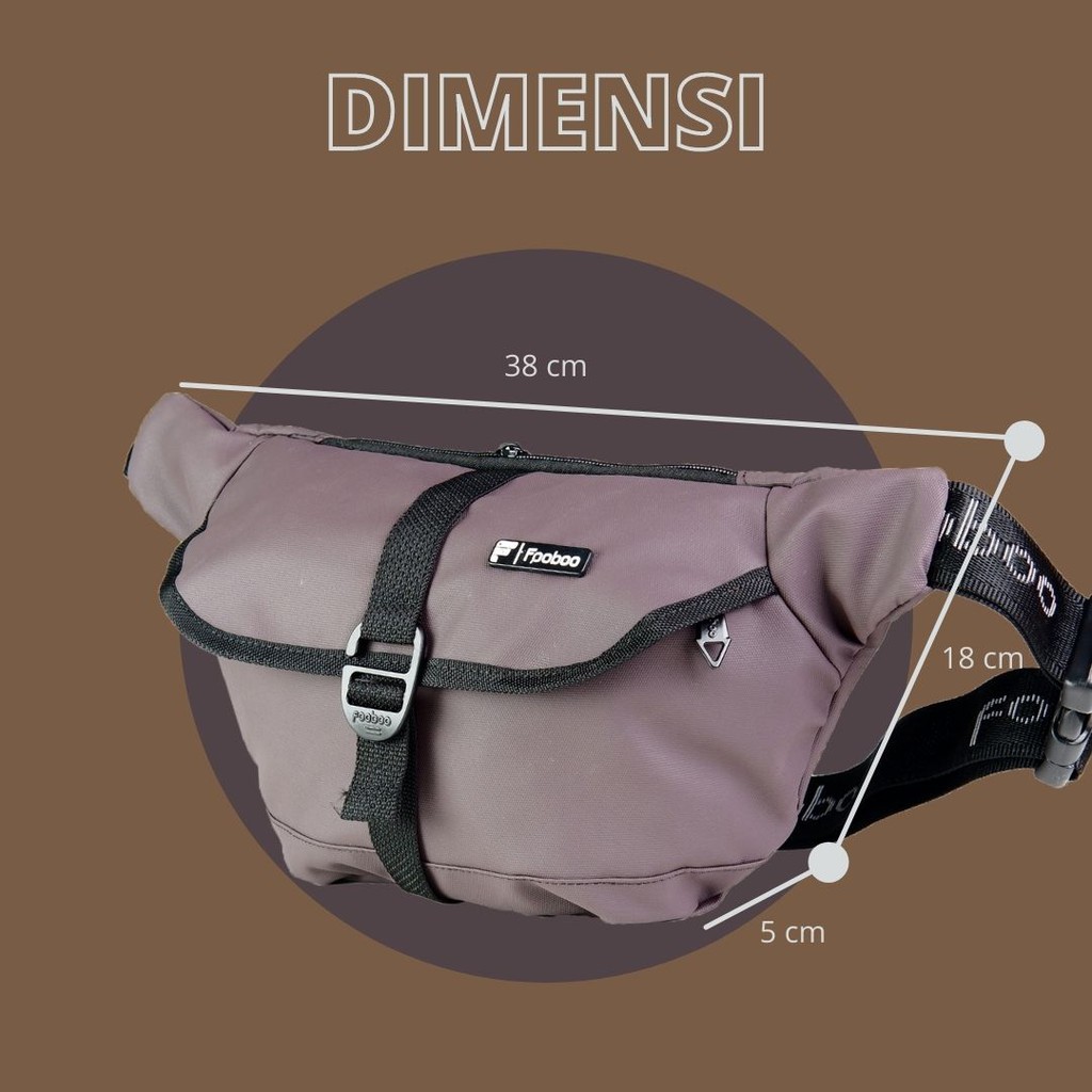 Jual FOOBOO TAS SELEMPANG SLINGBAG PRIA | Shopee Indonesia
