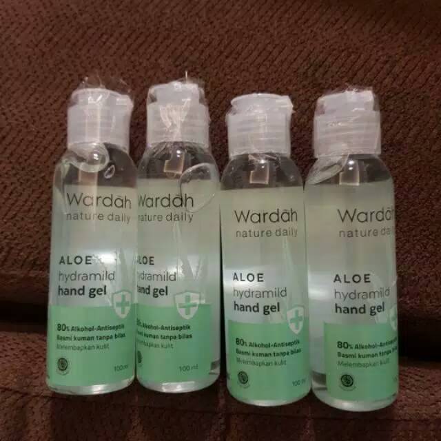 Jual Wardah hand sanitizer aloe hydramild hand gell | Shopee Indonesia