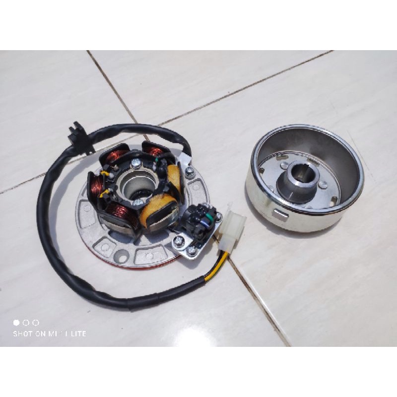 Jual pengapian magnet magnit spul import yx160 yx 160 pnp honda win ...