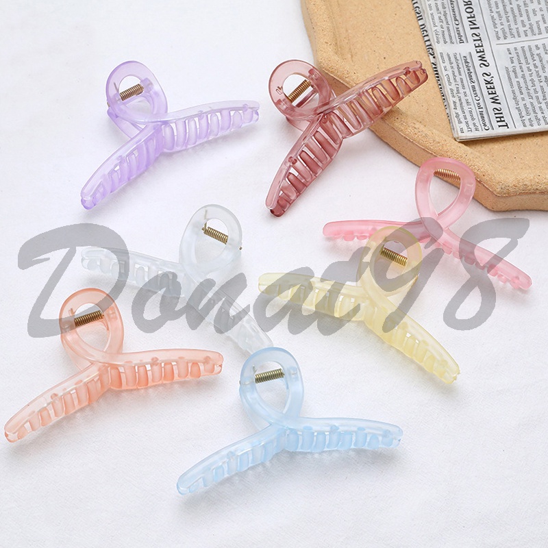 Jual Jepit Salon Line Ink Bening & Jelly Transparan Untuk Wanita ...
