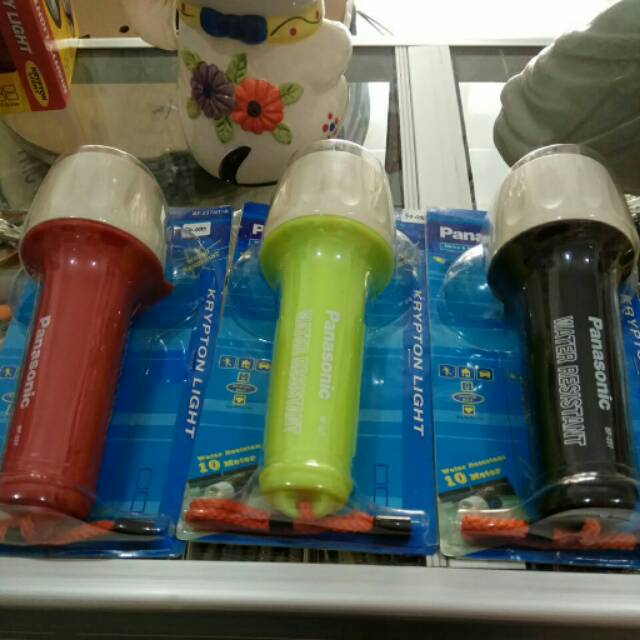 Jual Senter panasonic anti air 10 meter | Shopee Indonesia