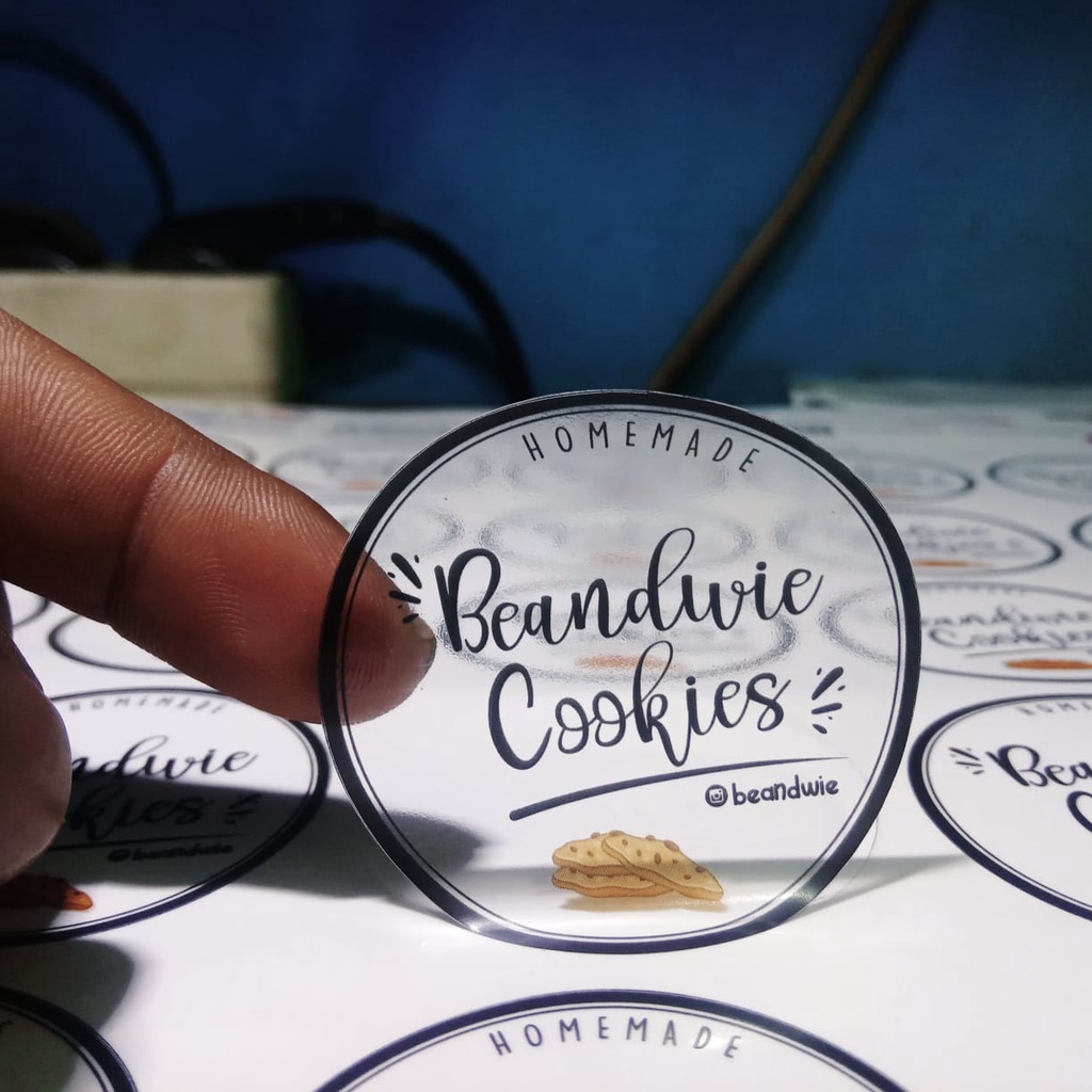 Jual Cetak Stiker Label Makanan Minuman Botol Kemasan Produk Bahan ...