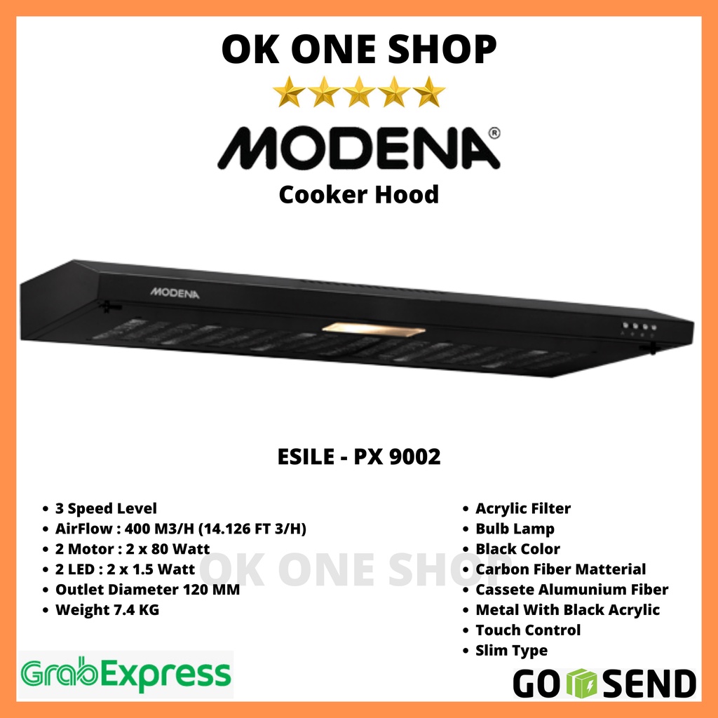 Jual MODENA Cooker Hood PX 9002 (90cm) | Shopee Indonesia