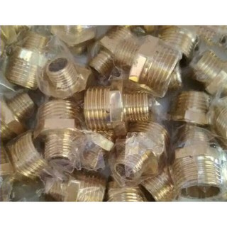 Jual Sambungan Pipa Sok Drat Luar Dalam Kuningan Over Sock Verlup ...
