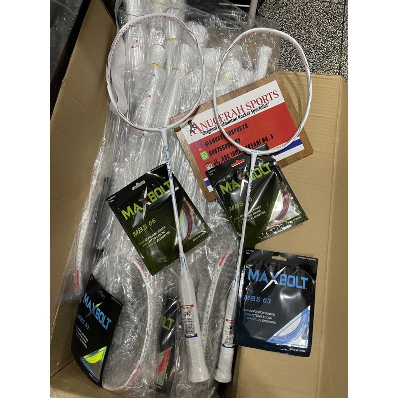 Jual Raket Badminton MAXBOLT GALLANT TOUR + SENAR + GRIP ORIGINAL ...