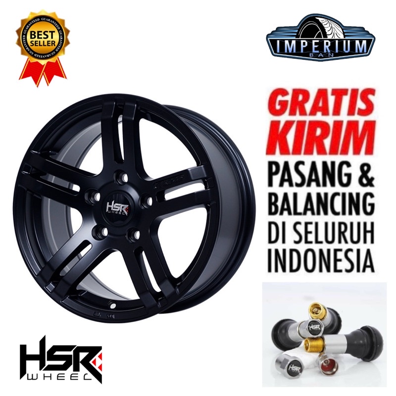 Jual Velg Mobil Innova Racing Murah Merk Hsr Wheel Tipe TX-703 R15x7 ...