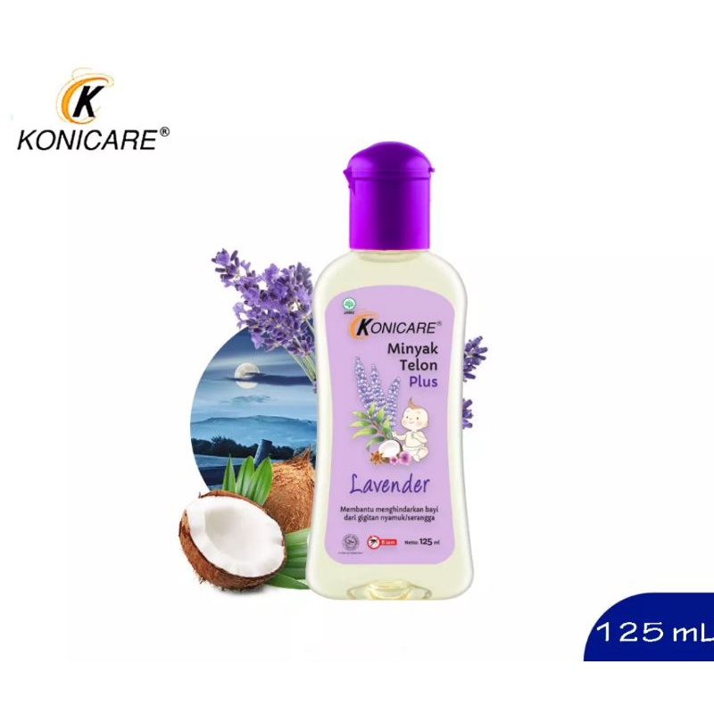 Jual KONICARE Minyak Telon Plus Ungu 125 ml (KEMASAN BARU) | Shopee ...