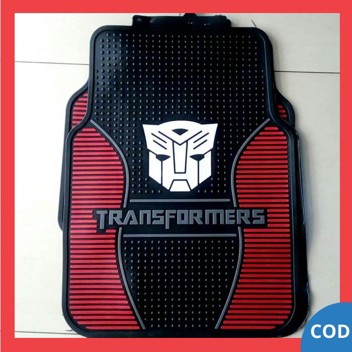 Jual Karpet Mobil Transformer Karpet Mobil Karet Transformers Merah ...
