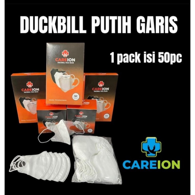 Jual Masker Duckbil Premium Embos isi 50 Tebal | Shopee Indonesia