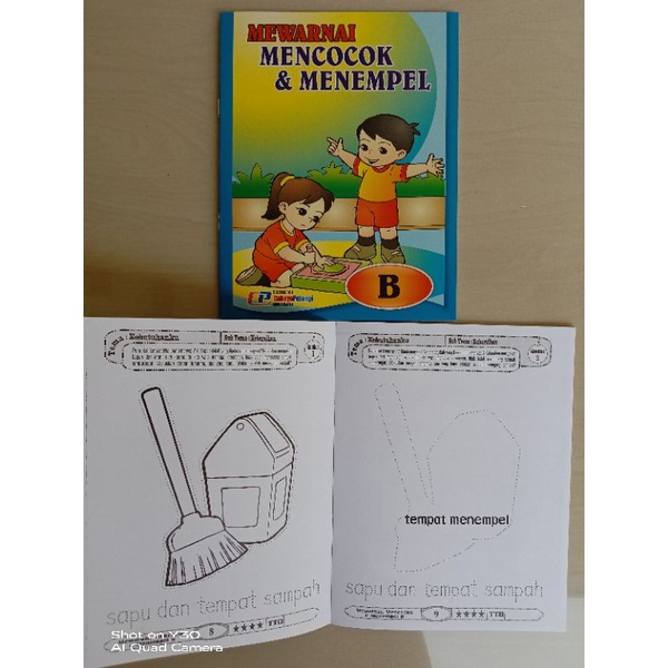 Jual Buku Mewarnai Anak dan Mencocok Gambar Bagus TK | Shopee Indonesia