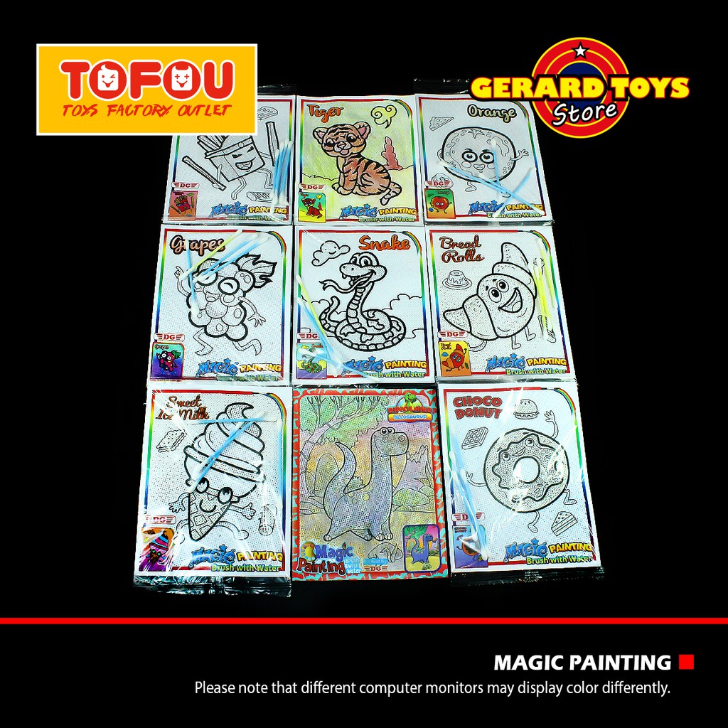 Jual Buku Mewarnai Colouring Book Magic Painting MURAH BANGET | Shopee ...