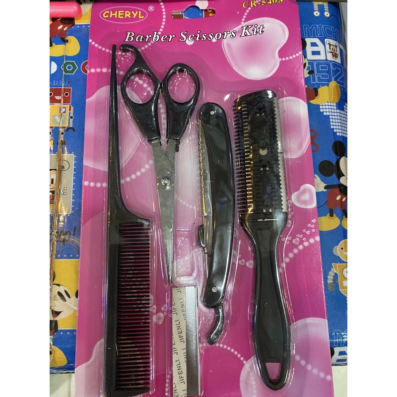 Jual gunting set sasak isi 4pc/gunting rambut set | Shopee Indonesia