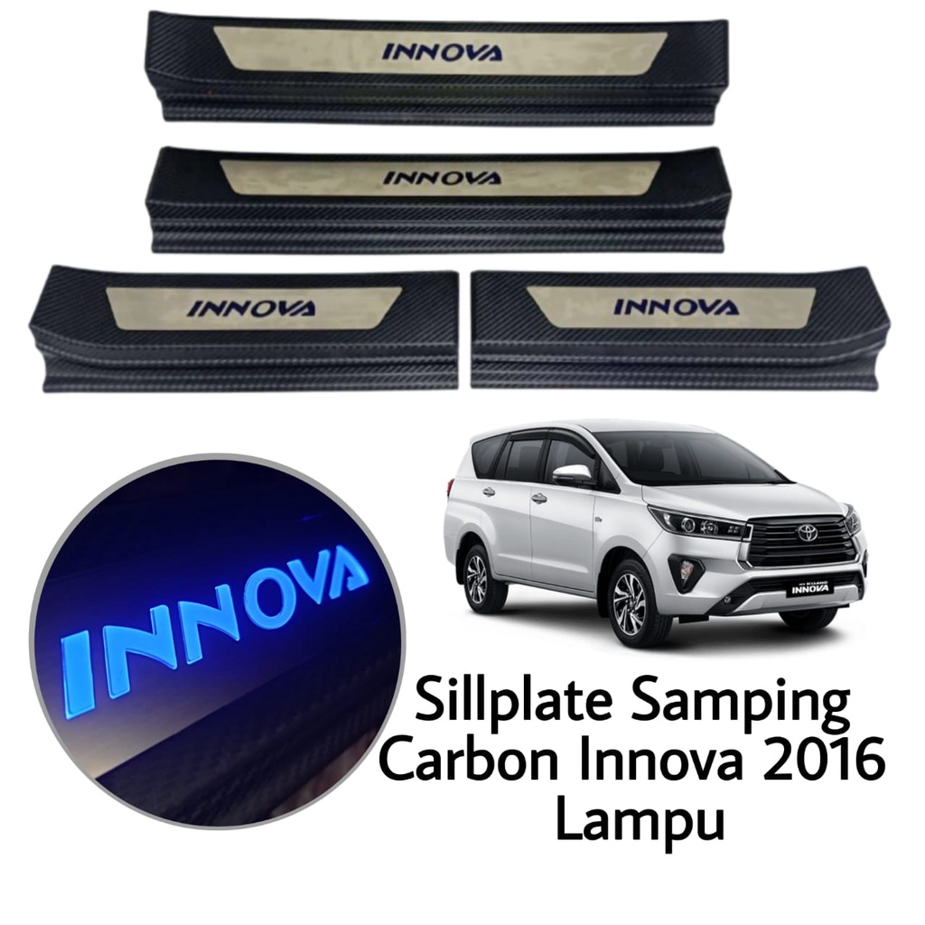 Jual SILLPLATE SILL PLATE ALL NEW INNOVA 2016 REBORN LAMPU 1 SET ...