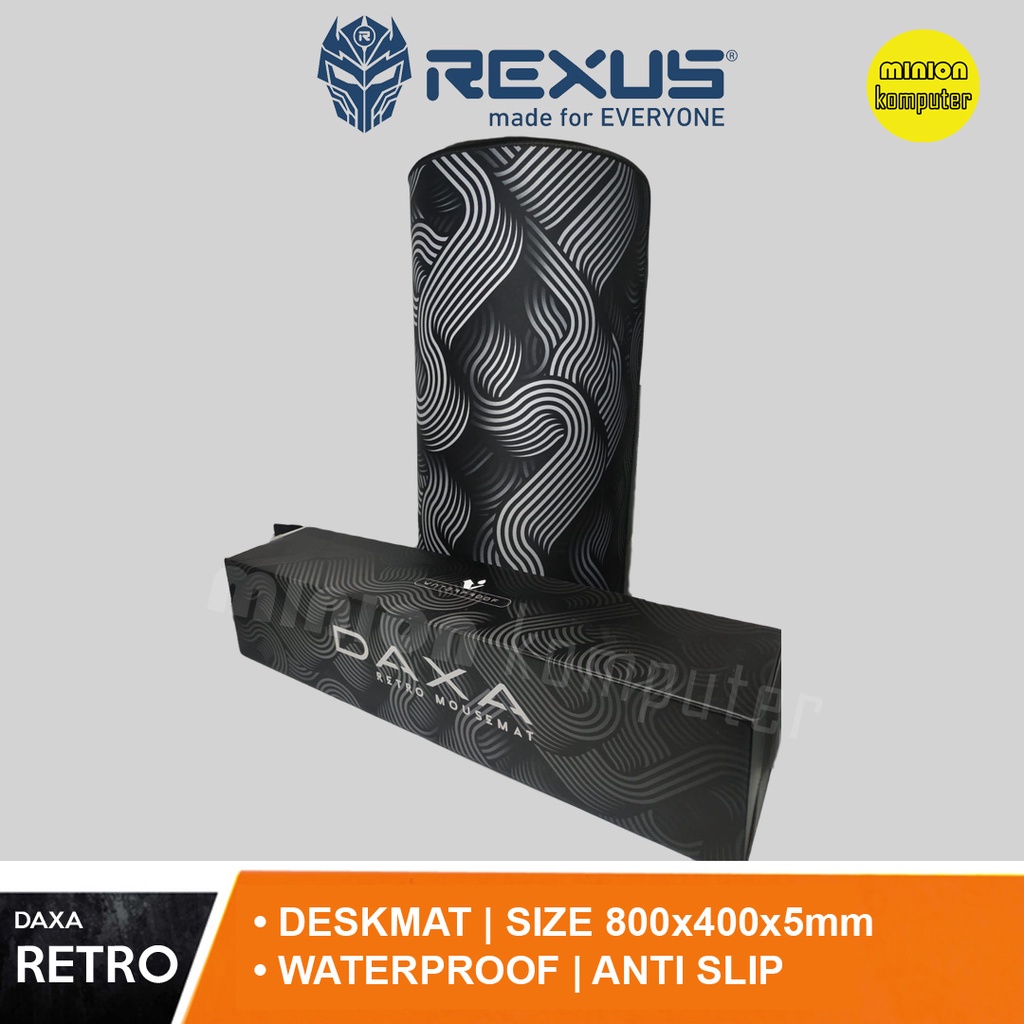 Jual Rexus Daxa Retro Gaming Mousepad Deskmat Extended Cloth XL ...