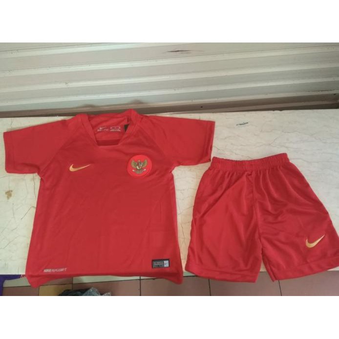 Jual Jersey Obral Kids Anak Kecil Indo Indonesia Home Timnas Asian ...