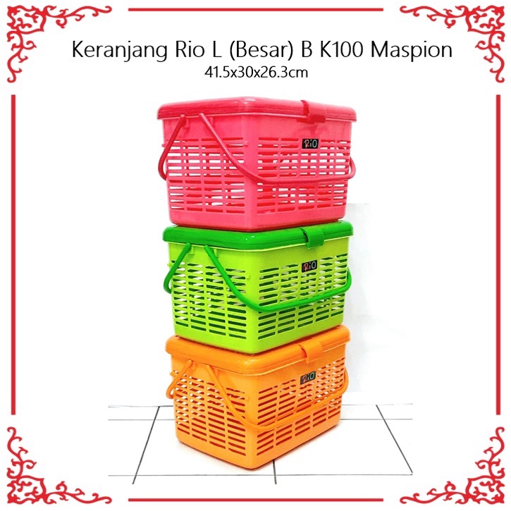 Jual Keranjang Rio/Keranjang Kucing L (Besar) B K100 Maspion | Shopee ...