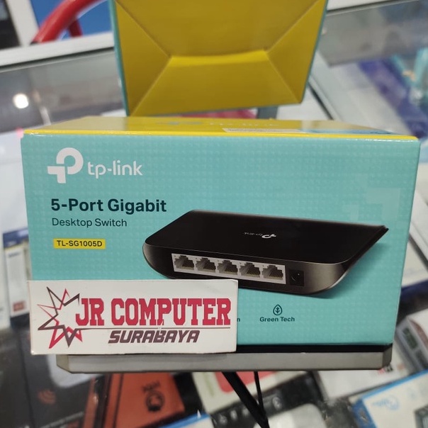 Jual SWITCH HUB TP-LINK TL-SG1005D 5-PORT 10/100/1000 GIGABIT LAN NEW ...