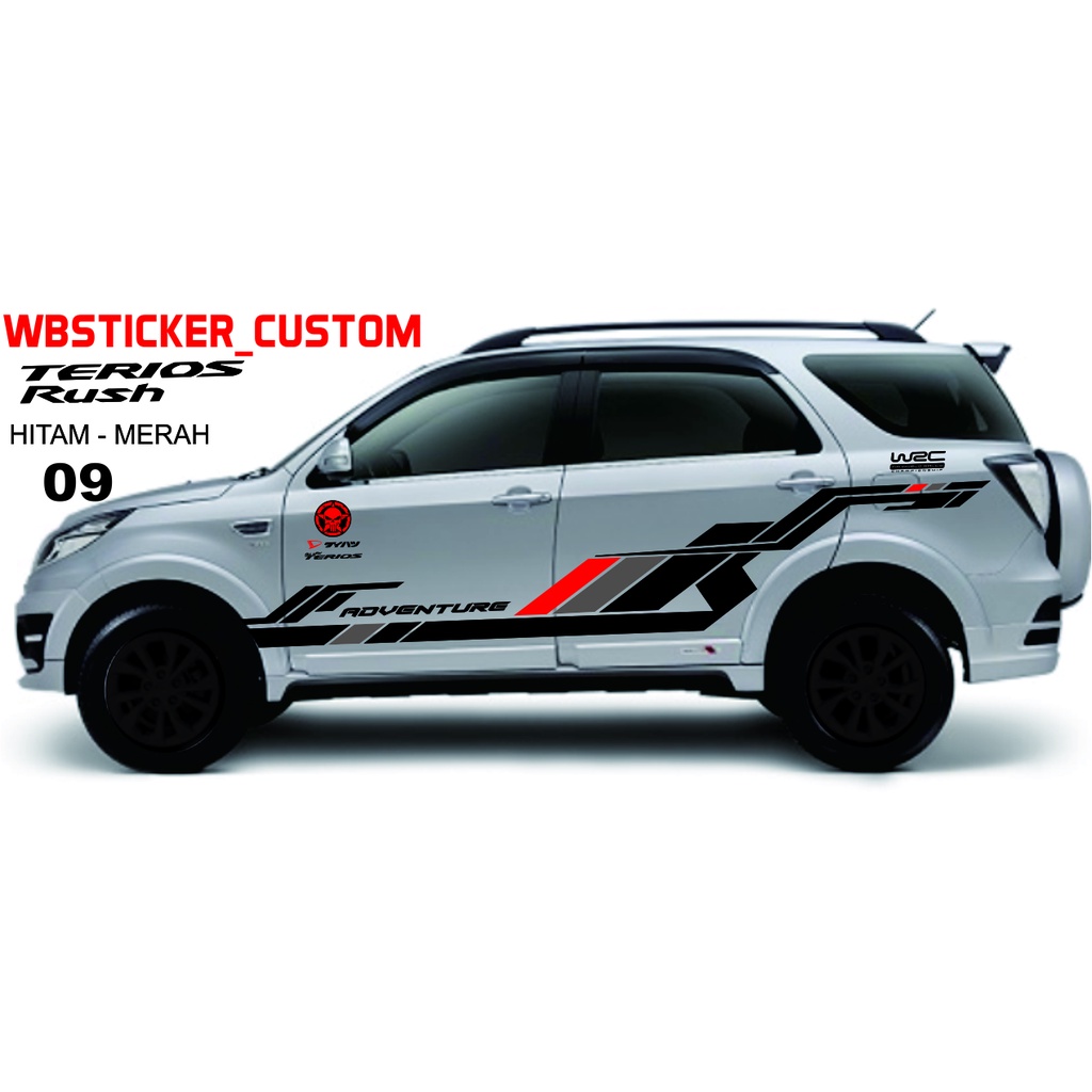 Jual sudah 2sisi. STICKER VARIASI BODY SAMPING CUTTING STICKER DECAL ...