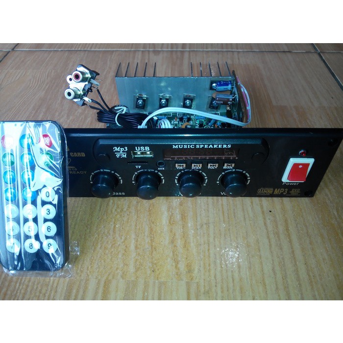 Jual Kit Active Speaker USB MP3 + FM Amplifier 60W Stereo | Shopee Indonesia
