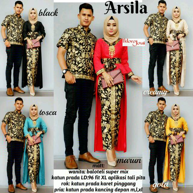 Jual Batik couple arsila | Shopee Indonesia