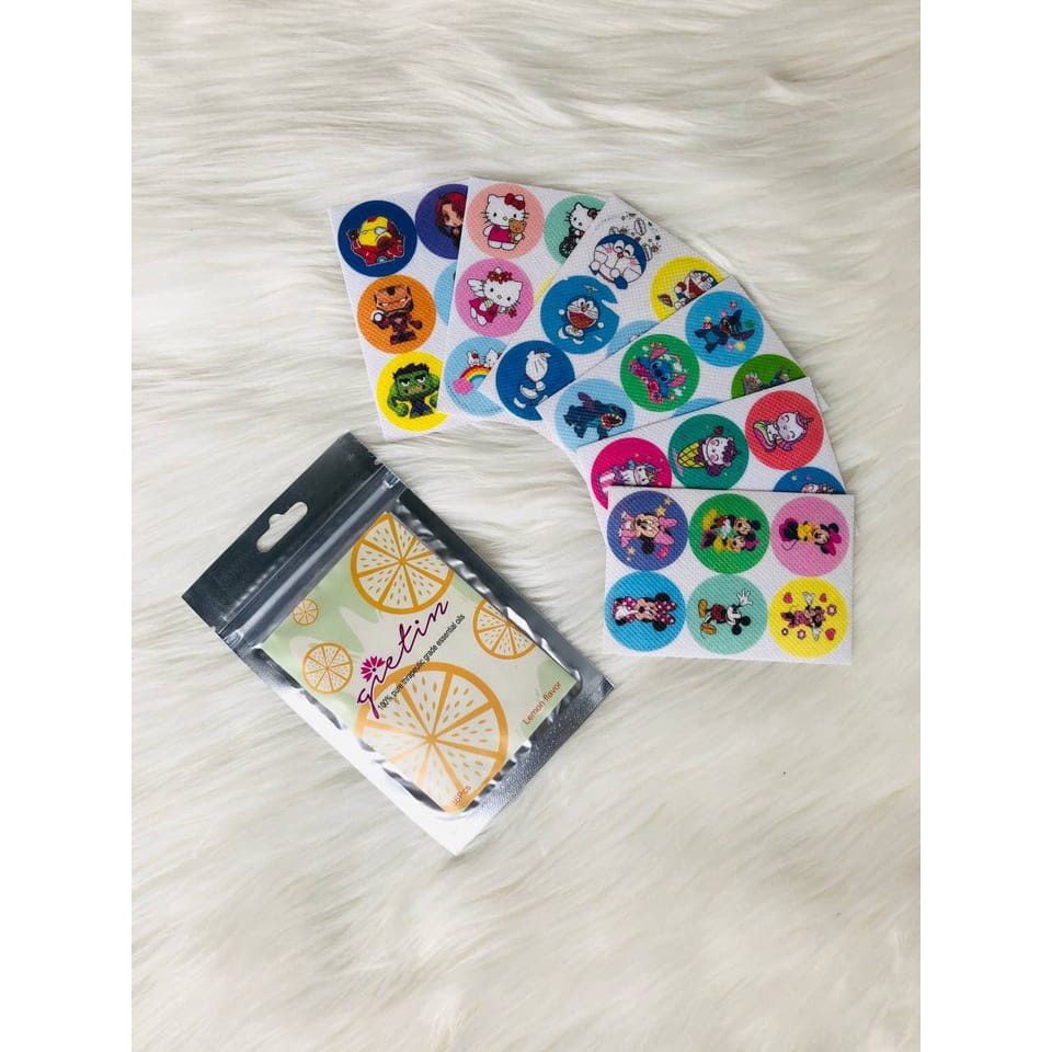 Jual GIETIN Sticker Aroma isi 12 patch dan 36 patch Aromask Luscious ...