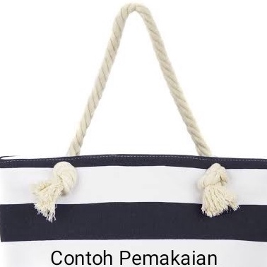 Jual Tali Tambang Katun 15mm Twist 15 mm Tali Tas Bulat Cotton Rope 1 ...