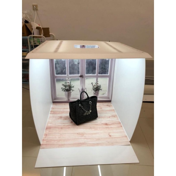 Jual Mini studio photo box ukuran ( 50x50cm ) | Shopee Indonesia